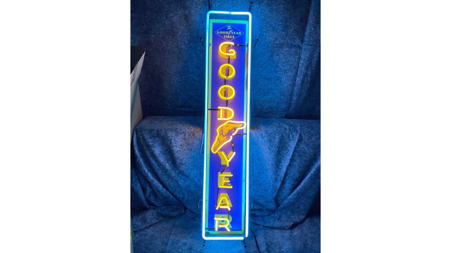 Goodyear Single-Sided Neon Sign for Sale at Auction - Mecum Auctions