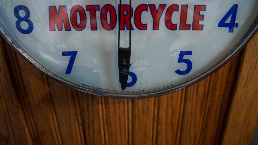 Triumph Motorcycle Wall Clock