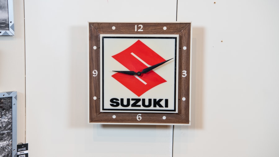 Suzuki Plastic Clock at From the John Parham Estate Collection 2023 as ...