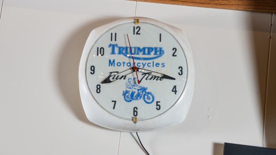 Triumph Motorcycles Clock for Sale at Auction - Mecum Auctions
