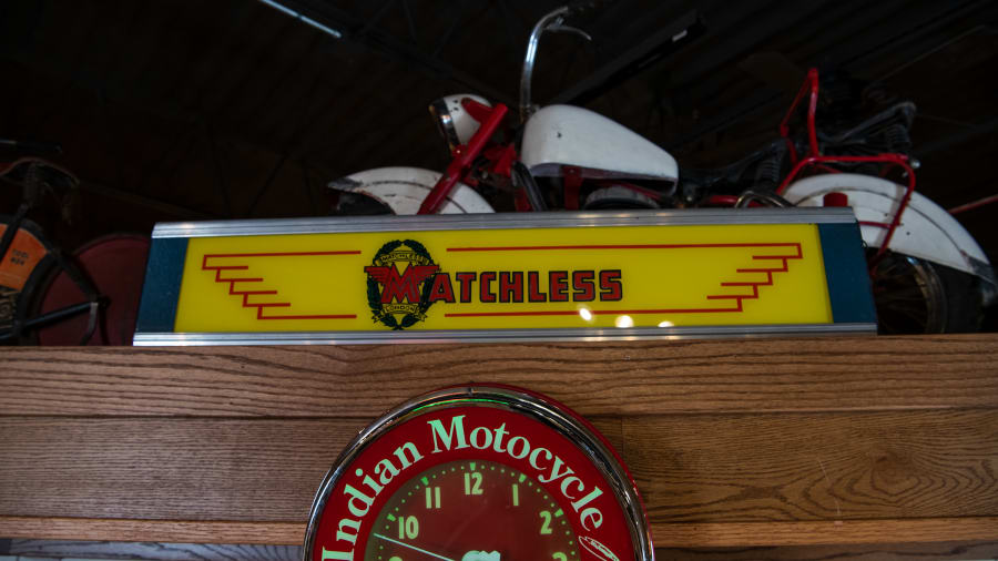 Matchless Single-Sided Lighted Sign for Sale at Auction - Mecum Auctions