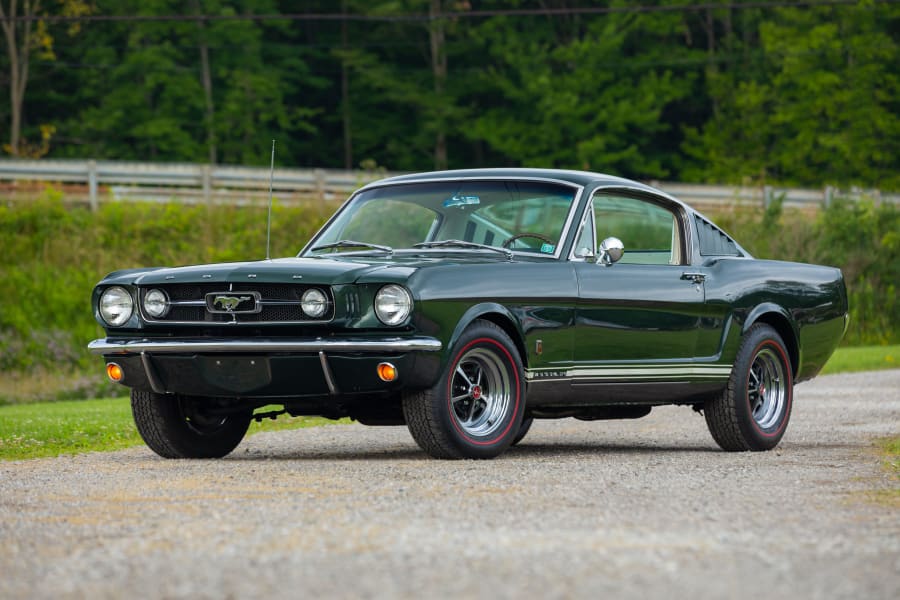 1965 Mustang Gt Green