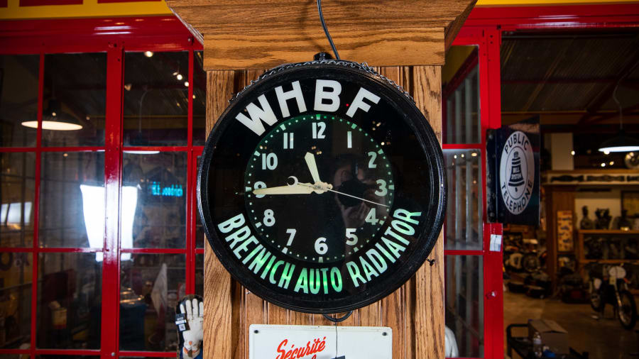 WHBF Breinich Auto Radiator Neon Clock for Sale at Auction - Mecum Auctions