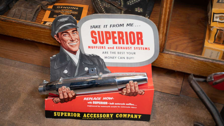1950s Superior Mufflers And Exhaust System Tabletop Display for Sale at ...