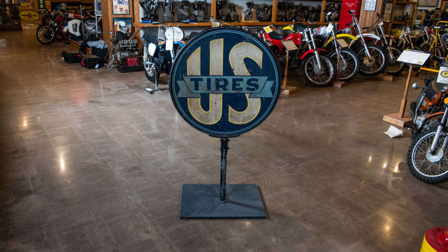US Tires Double-Sided Tin Sign for Sale at Auction - Mecum Auctions
