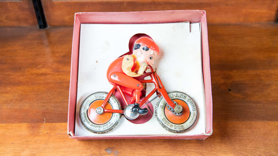 1930s Gyro-Cycle Tin Toy In Original Box for Sale at Auction - Mecum ...
