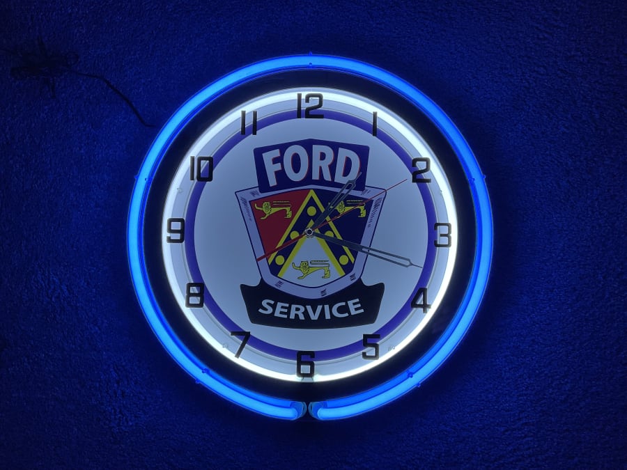 Ford Neon Clock for Sale at Auction - Mecum Auctions