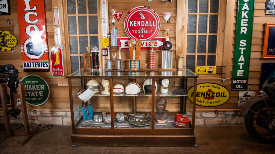 Vintage Motorcycle Display Case and Contents, Lot of 28 for Sale at ...