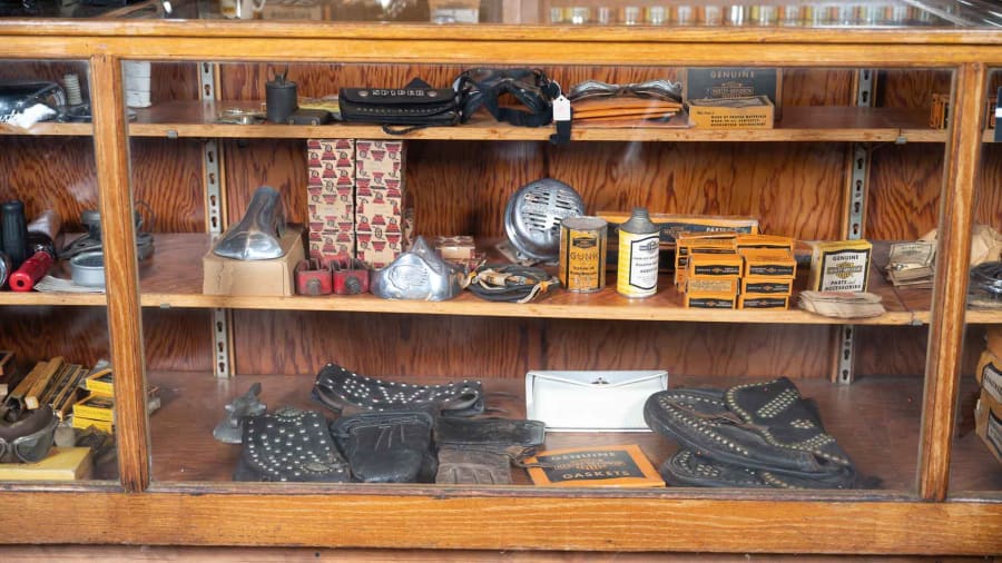 Assorted Motorcycle Parts and Memorabilia, Lot of 86 at From the John ...