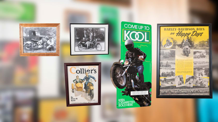 Motorcycle Framed Memorabilia, Lot of 5 for Sale at Auction - Mecum ...