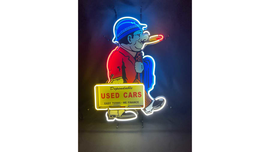 Used Cars Single-Sided Neon Sign for Sale at Auction - Mecum Auctions
