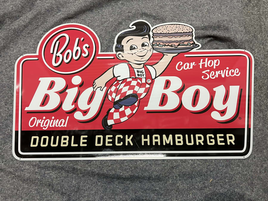 Bob's Big Boy Single-Sided Sign for Sale at Auction - Mecum Auctions
