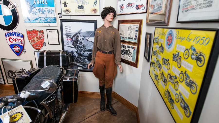 Harley-Davidson Mannequin at From the John Parham Estate Collection ...