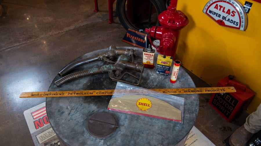 Shell Service Station Memorabilia, Lot of 7 for sale at From the John ...