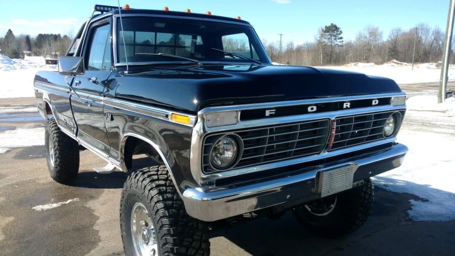 1975 Ford F250 XLT Pickup for Sale at Auction - Mecum Auctions