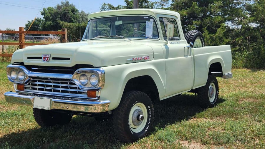 1960 Ford F100 Pickup for Sale at Auction - Mecum Auctions