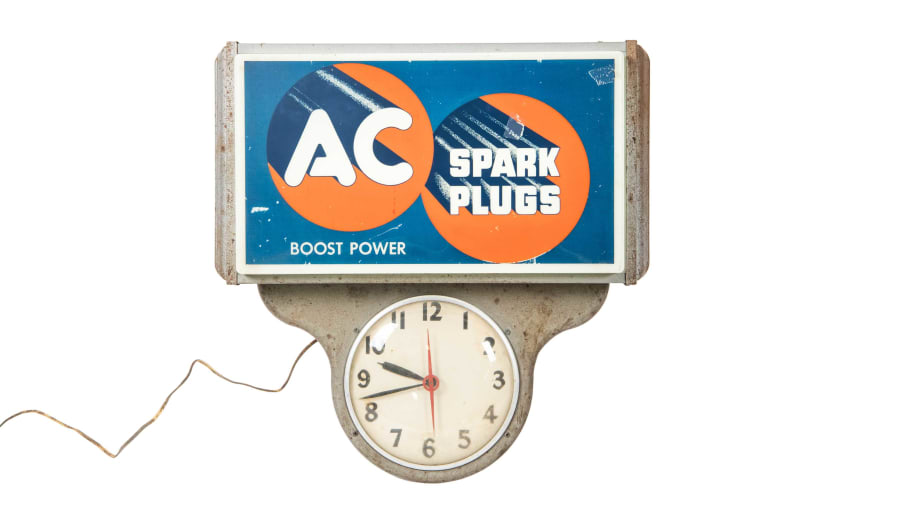 1950s AC Spark Plugs Clock for Sale at Auction - Mecum Auctions
