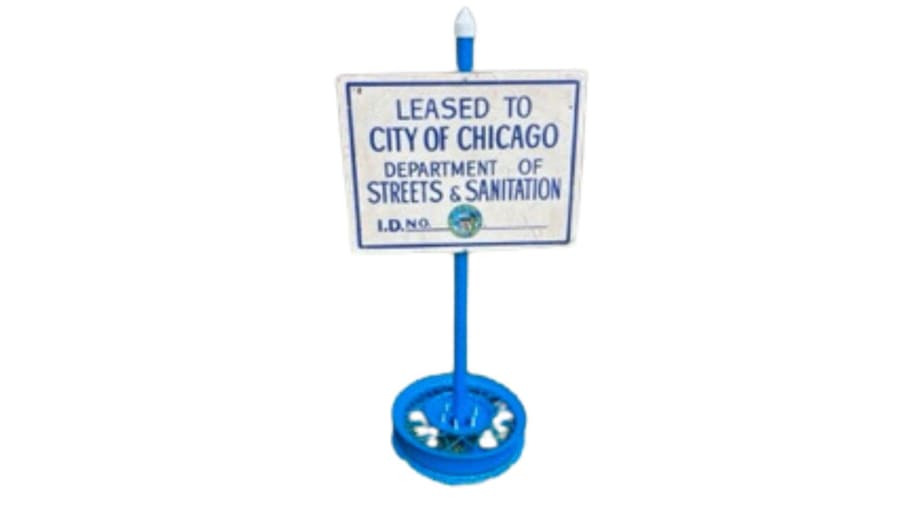City of Chicago Single-Sided Street Sign for Sale at Auction - Mecum ...