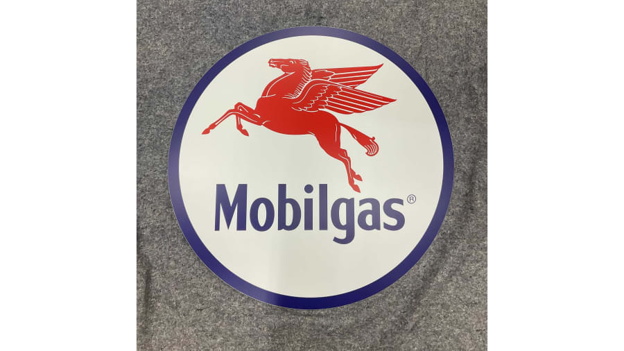 Mobil Single-Sided Tin Sign for Sale at Auction - Mecum Auctions