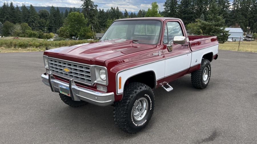1976 Chevrolet K10 Custom Pickup for Sale at Auction - Mecum Auctions