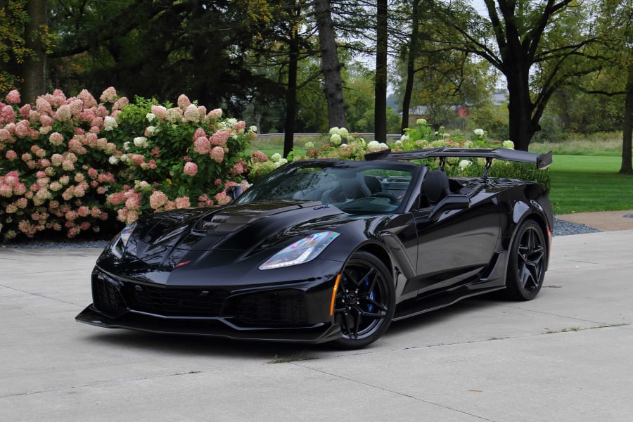 2019 Chevrolet Corvette ZR1 Convertible for Sale at Auction - Mecum ...