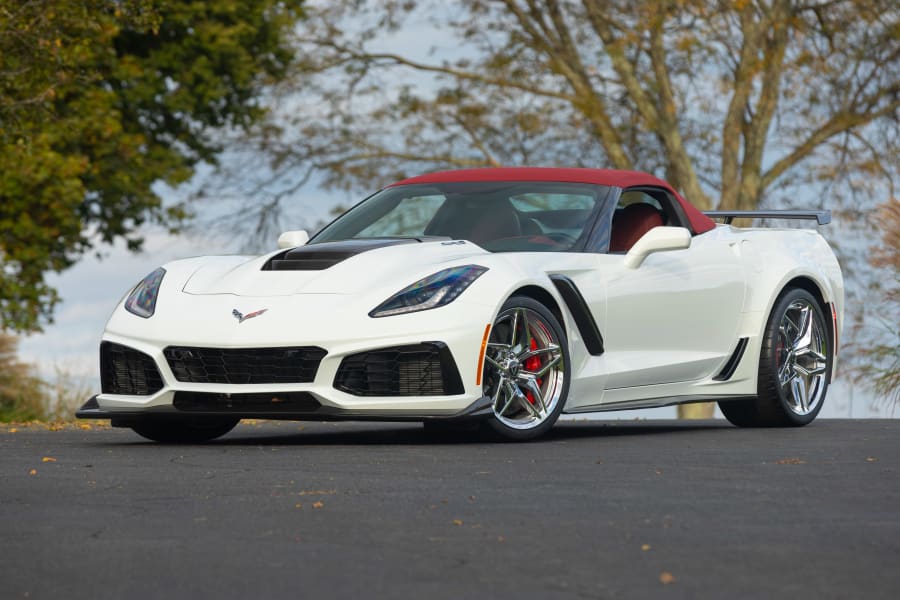 2019 Chevrolet Corvette ZR1 Convertible for Sale at Auction - Mecum ...