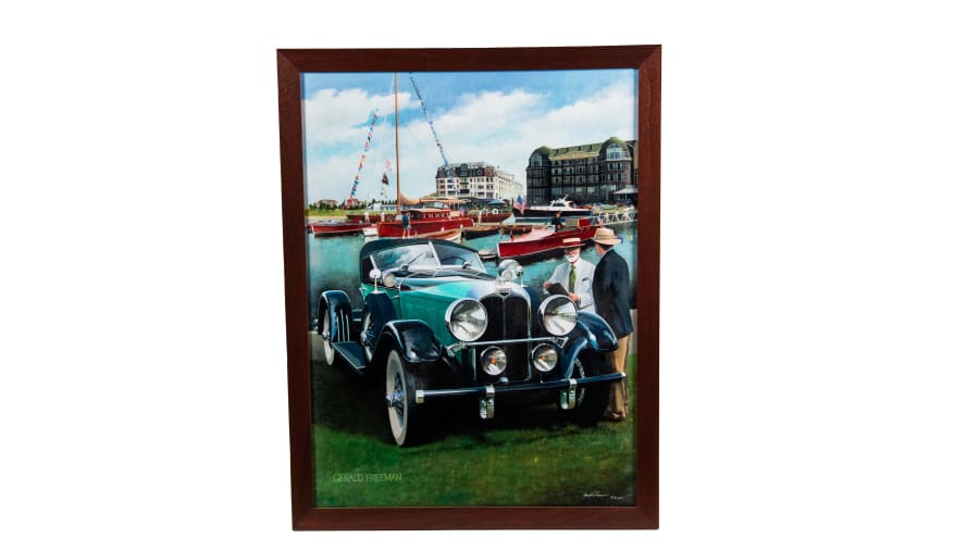 Gerald Freeman Framed Canvas Print for Sale at Auction - Mecum Auctions