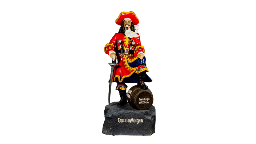 Captain Morgan Advertising Statue for Sale at Auction - Mecum Auctions