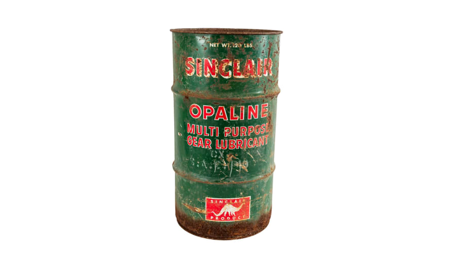 Sinclair Opaline Oil Drum for Sale at Auction - Mecum Auctions