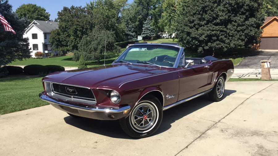 1968 Ford Mustang Convertible for Sale at Auction - Mecum Auctions