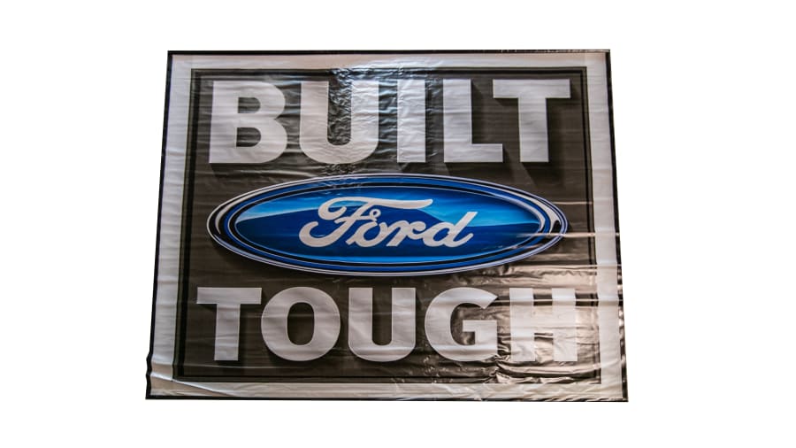 Built Ford Tough Banner for Sale at Auction - Mecum Auctions
