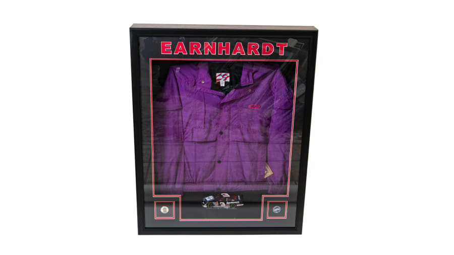 Dale Earnhardt Autographed Jacket Shadow Box for Sale at Auction ...