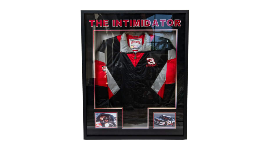 Dale Earnhardt Autographed Jacket Shadow Box for Sale at Auction ...