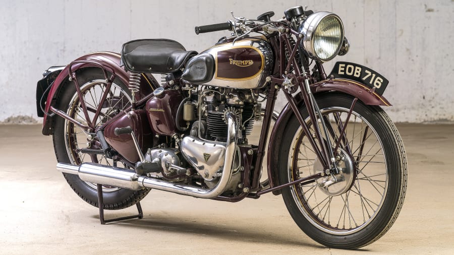 1938 Triumph 5T Speed Twin for Sale at Auction - Mecum Auctions