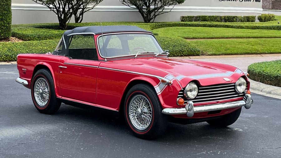 1968 Triumph TR250 Convertible for Sale at Auction - Mecum Auctions