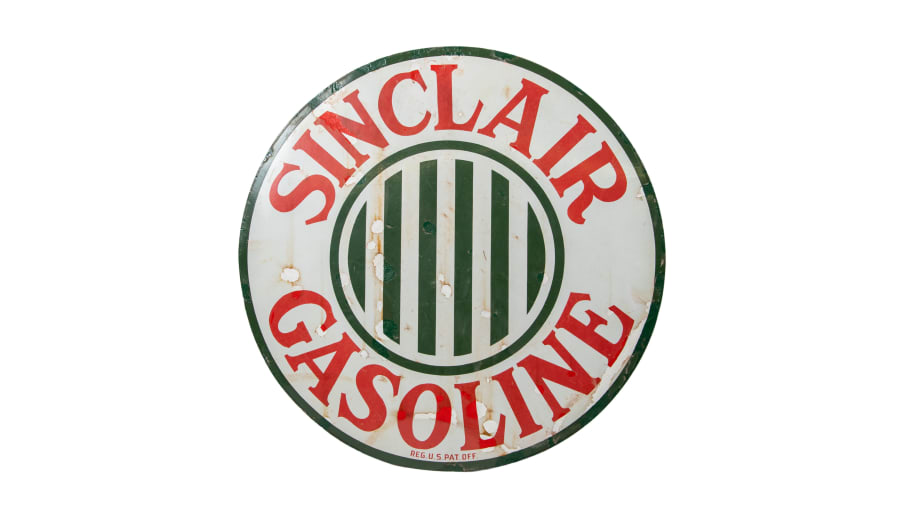 Sinclair Double-Sided Porcelain Sign for Sale at Auction - Mecum Auctions