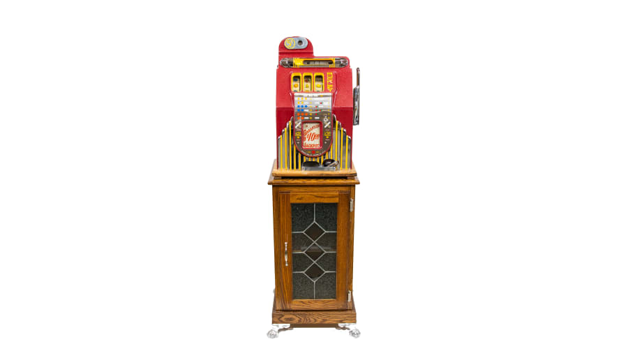 1940s Buckley Criss Cross Jackpot Slot Machine for Sale at Auction ...