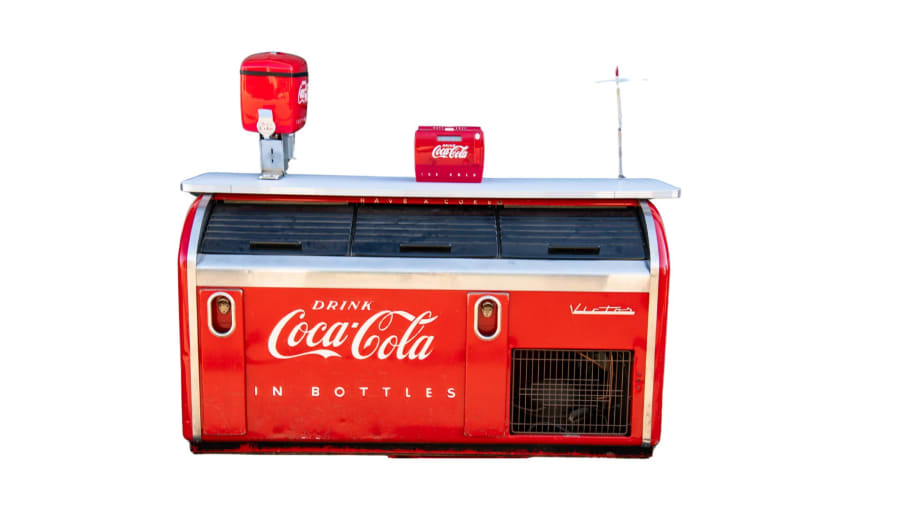 Coca-Cola Victor Cooler with Counter Top for Sale at Auction - Mecum ...