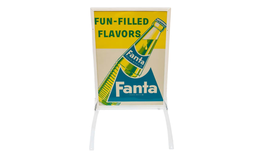 Fanta Double-Sided Embossed Tin Curb Sign for Sale at Auction - Mecum ...