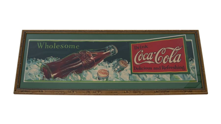 1935 Coca-Cola Framed Paper Advertisement for Sale at Auction - Mecum ...