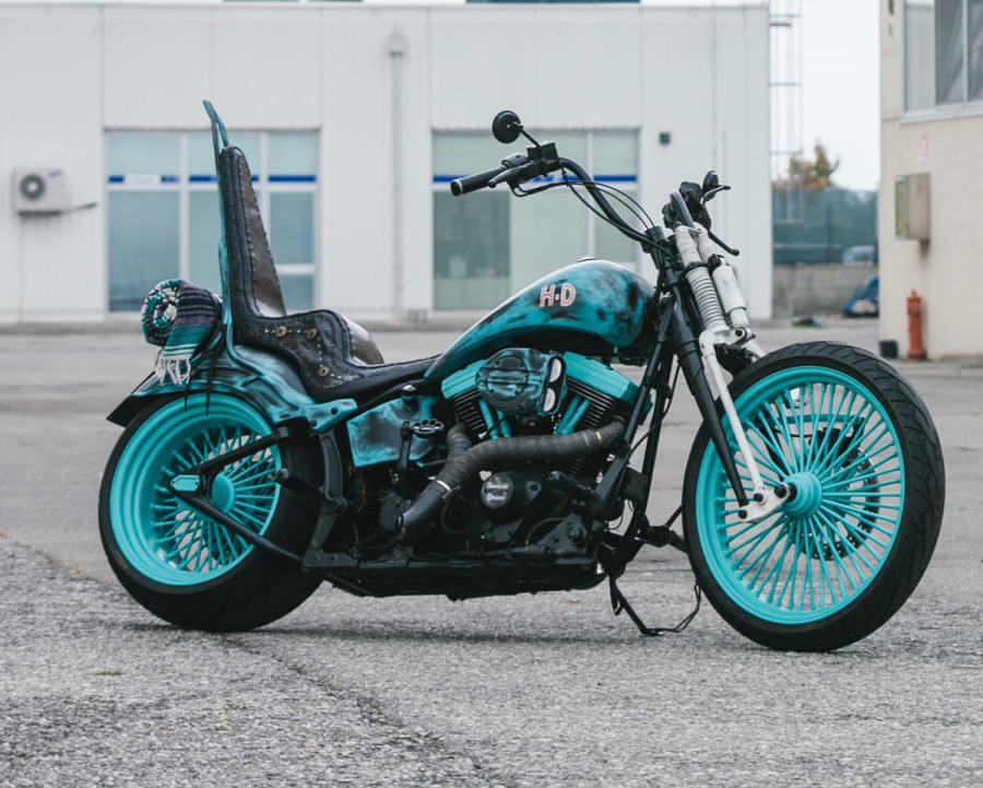 1997 Harley-Davidson FLSTF Fat Boy Custom for Sale at Auction - Mecum ...