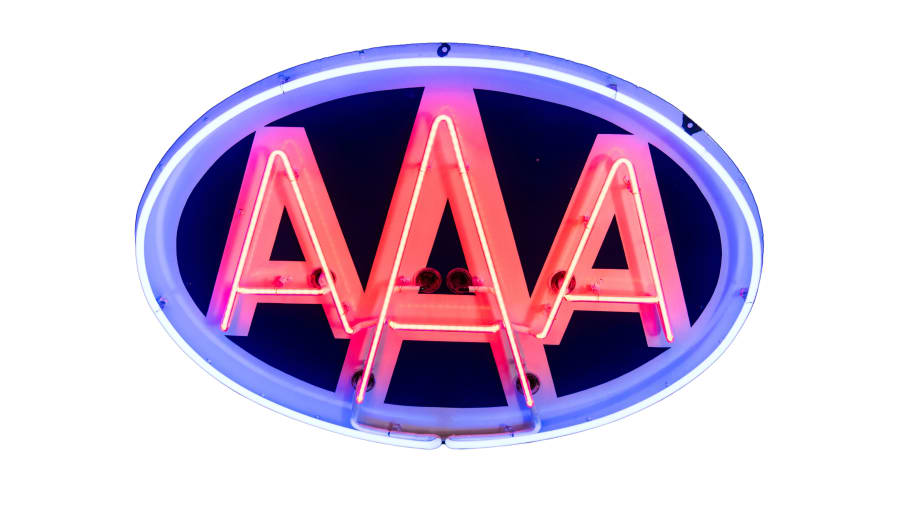AAA Single-Sided Neon Sign for Sale at Auction - Mecum Auctions