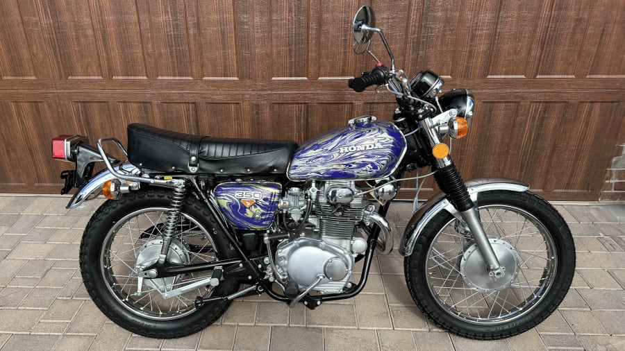 1973 Honda CL350 Flying Dragon for Sale at Auction - Mecum Auctions