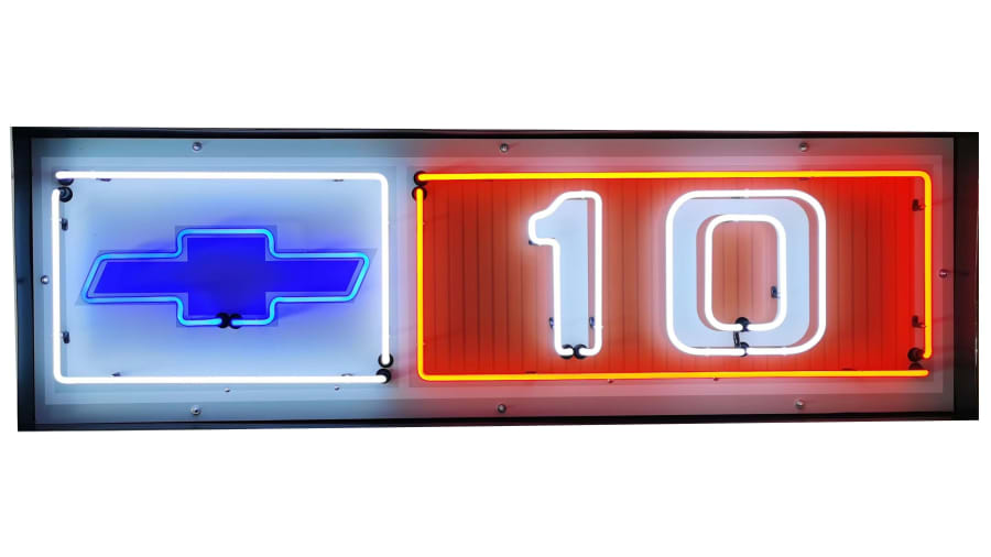 Chevrolet C10 Single-Sided Neon Sign for Sale at Auction - Mecum Auctions