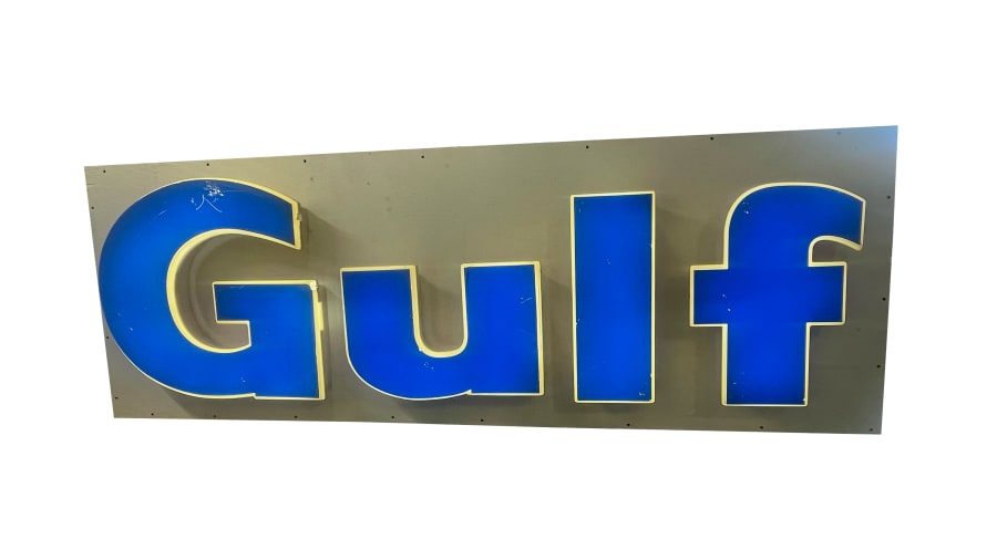 1999 Gulf Single-Sided Lighted Letters for Sale at Auction - Mecum Auctions