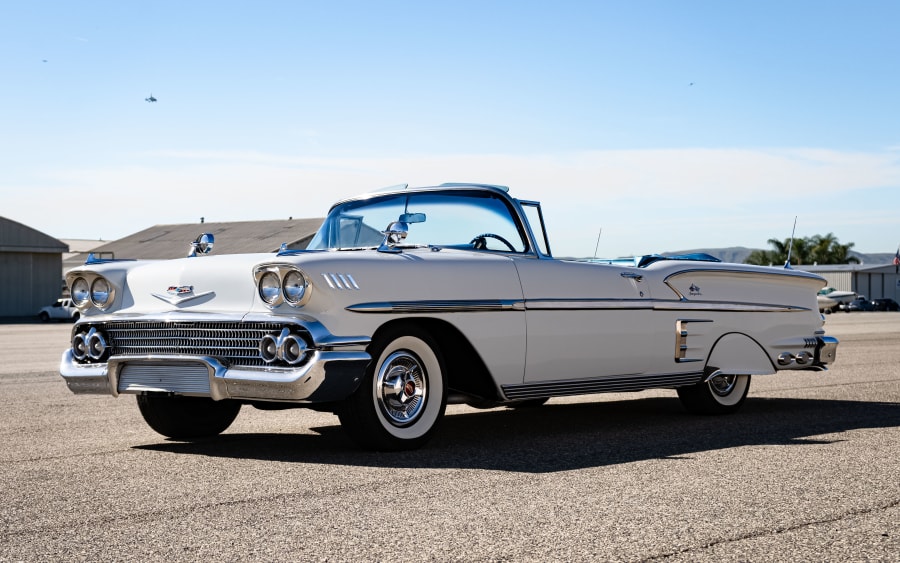 1958 Chevrolet Impala Convertible for Sale at Auction - Mecum Auctions