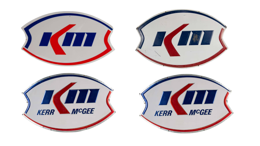 Kerr McGee Single-Sided Signs, Lot of 4 for Sale at Auction - Mecum ...