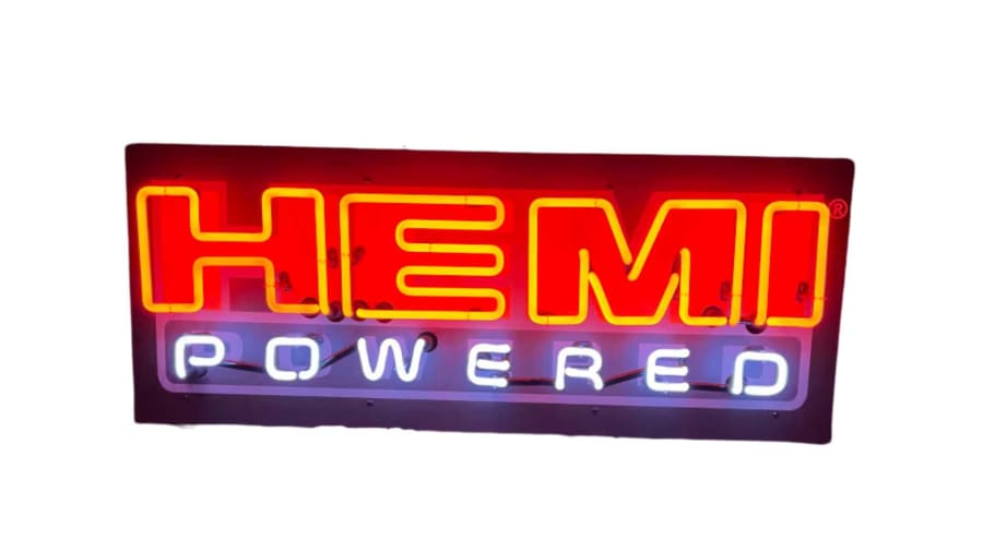 HEMI Powered Single-Sided Neon Sign for Sale at Auction - Mecum Auctions