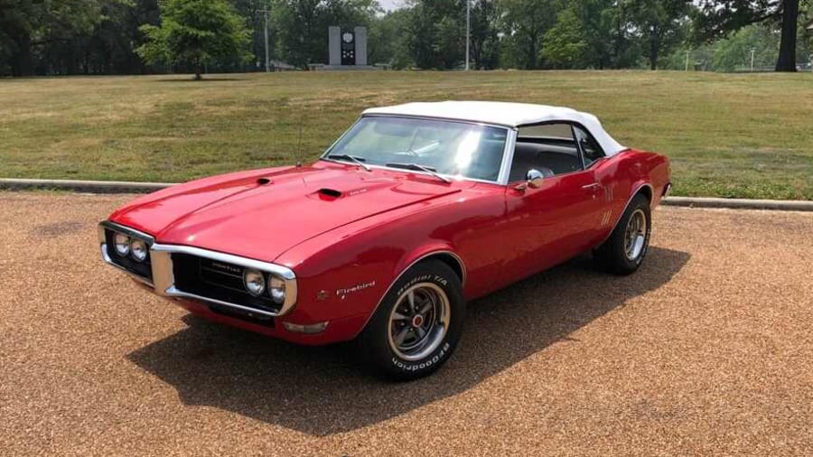 1968 Pontiac Firebird Convertible for Sale at Auction - Mecum Auctions
