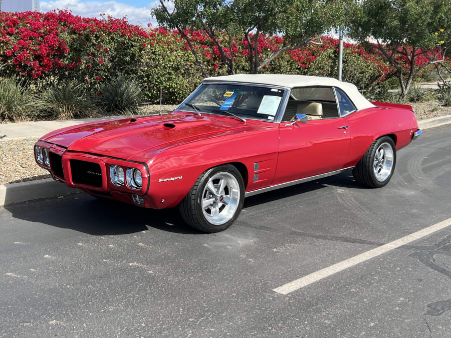 1969 Pontiac Firebird Convertible for Sale at Auction - Mecum Auctions